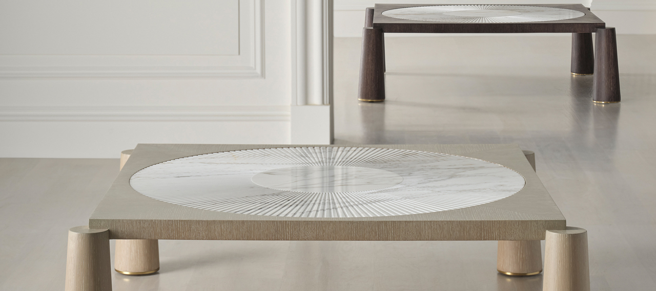 Cirque Cocktail Table-by Thomas Pheasant-BAA3960 | Baker-McGuire Furniture