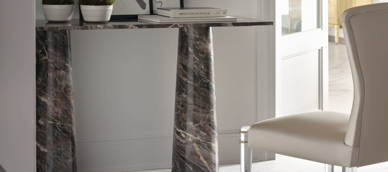 Nova Console Table-by Baker Luxe-BAA3864 | Baker-McGuire Furniture