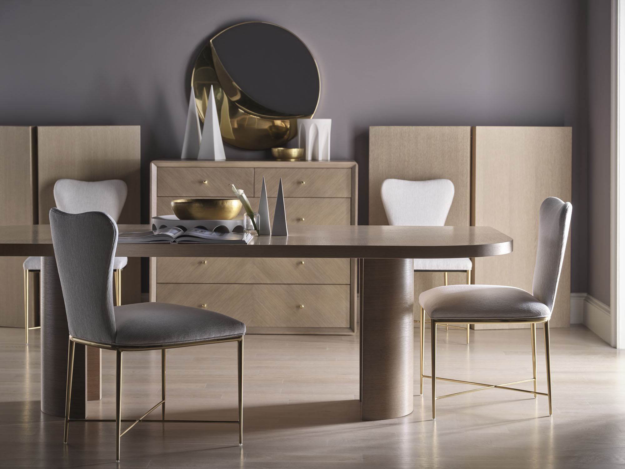 Phoebe Dining Table-by Baker Luxe-BAA5439 | Baker-McGuire Furniture