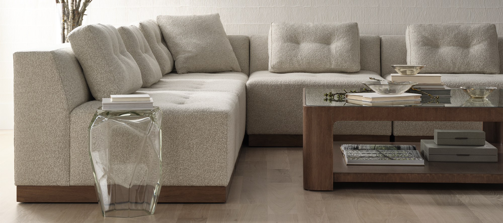 Marin Cocktail Table-by Barbara Barry-BA3353 | Baker-McGuire