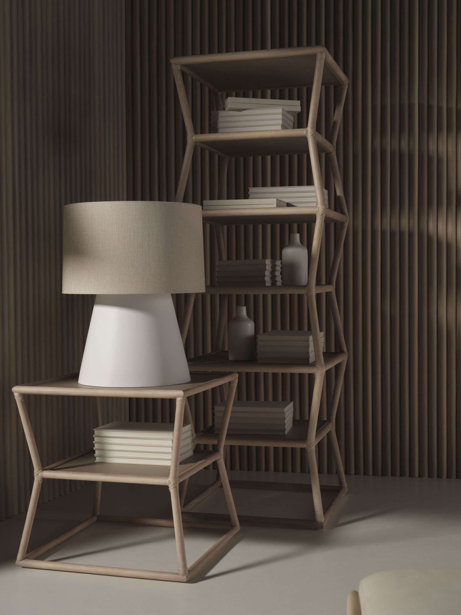 Cinch Etagere-by Barbara Barry-MCA1895 | Baker-McGuire