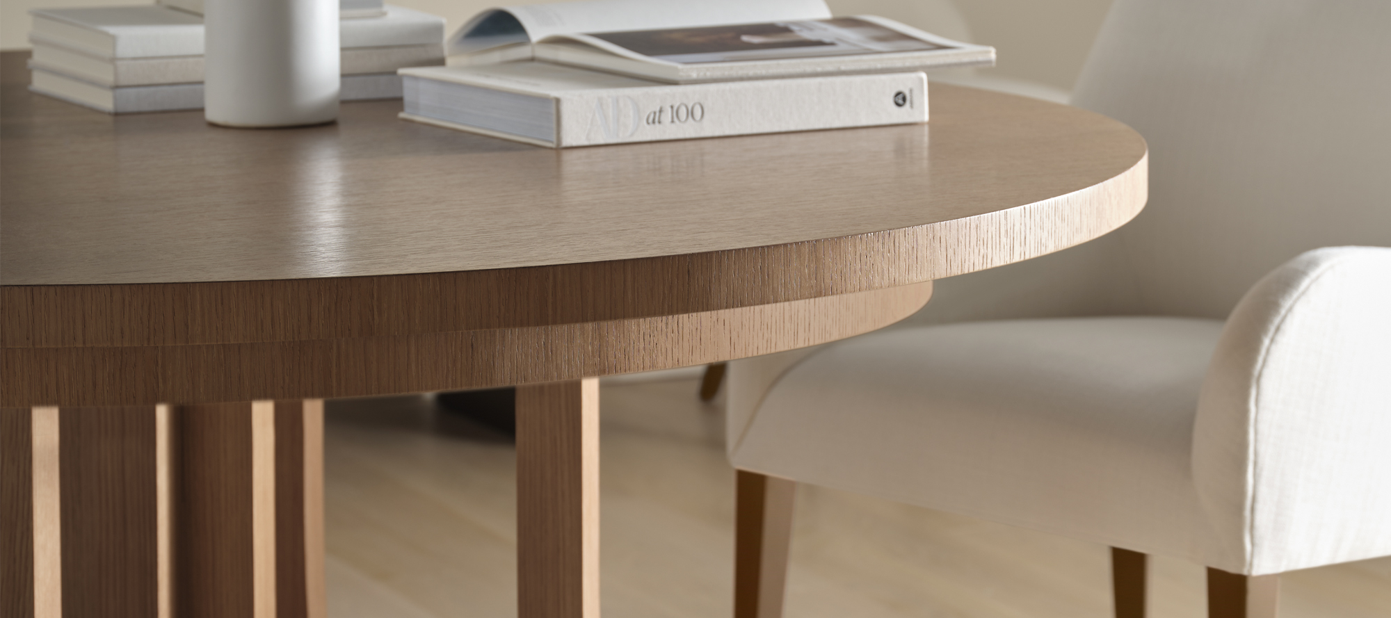 Oakley Round Dining Table-by Baker Essentials Dining-BAA5128 | Baker ...