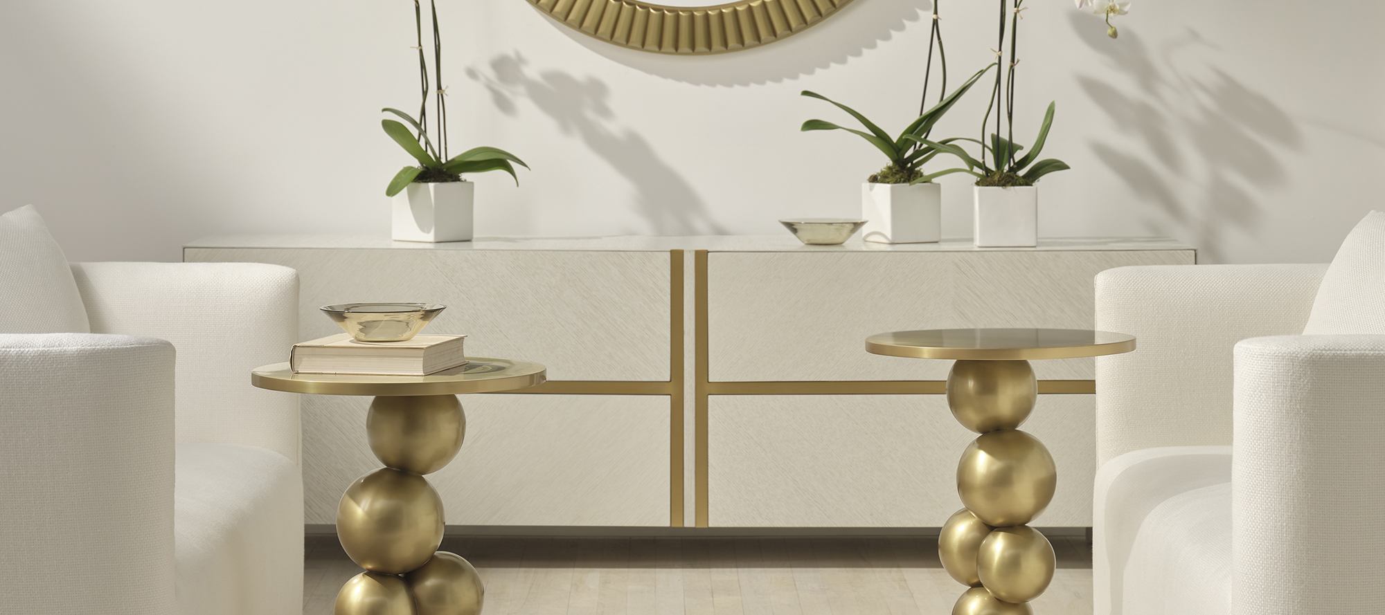 Summer Solstice Mirror-by Baker Luxe-BAA4311 | Baker-McGuire