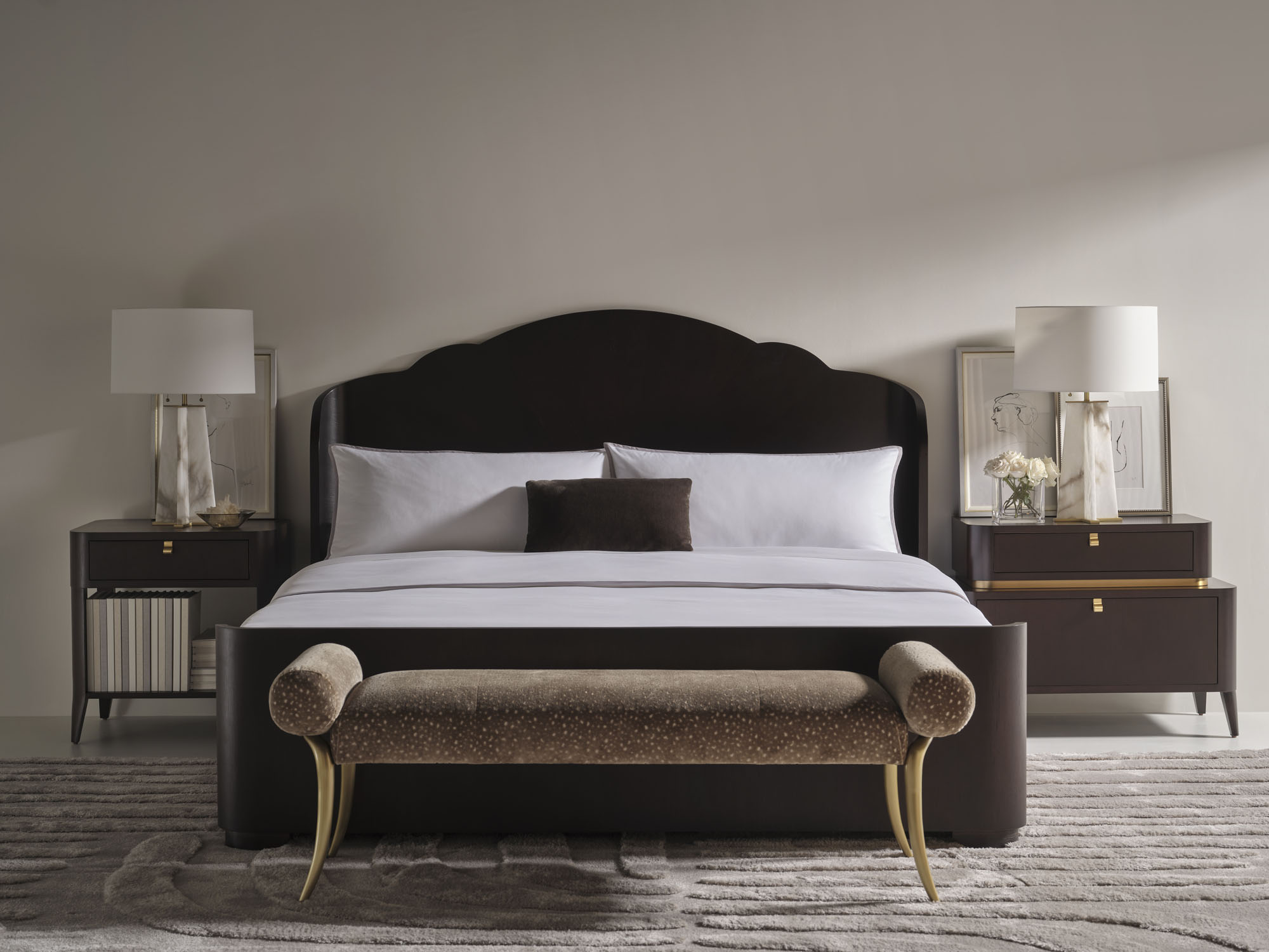 Eliana Nightstand-by Baker Luxe-BAA3109 | Baker-McGuire