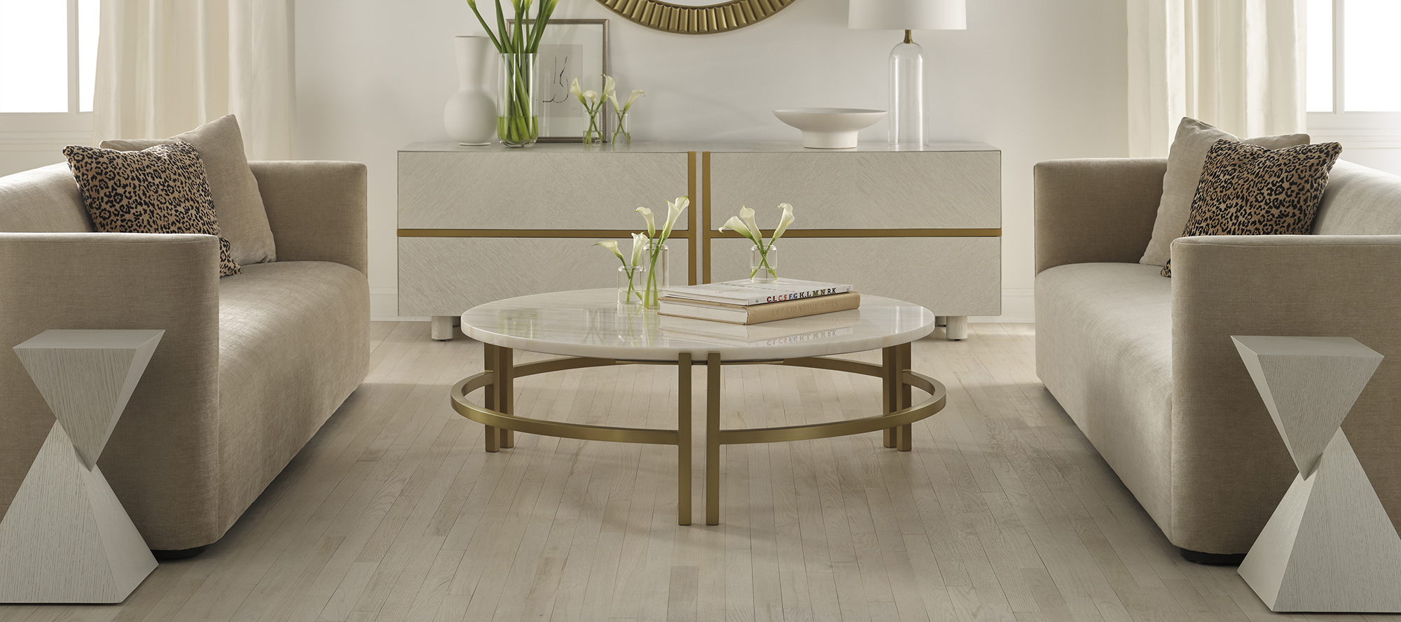Clasp Cocktail Table-by Baker Luxe-BAA4354 | Baker-McGuire