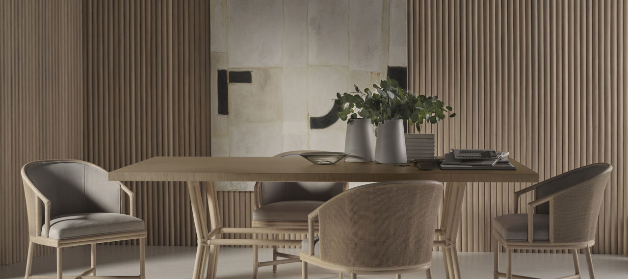 Cinch Dining Table-by Barbara Barry-MCA1834 | Baker-McGuire