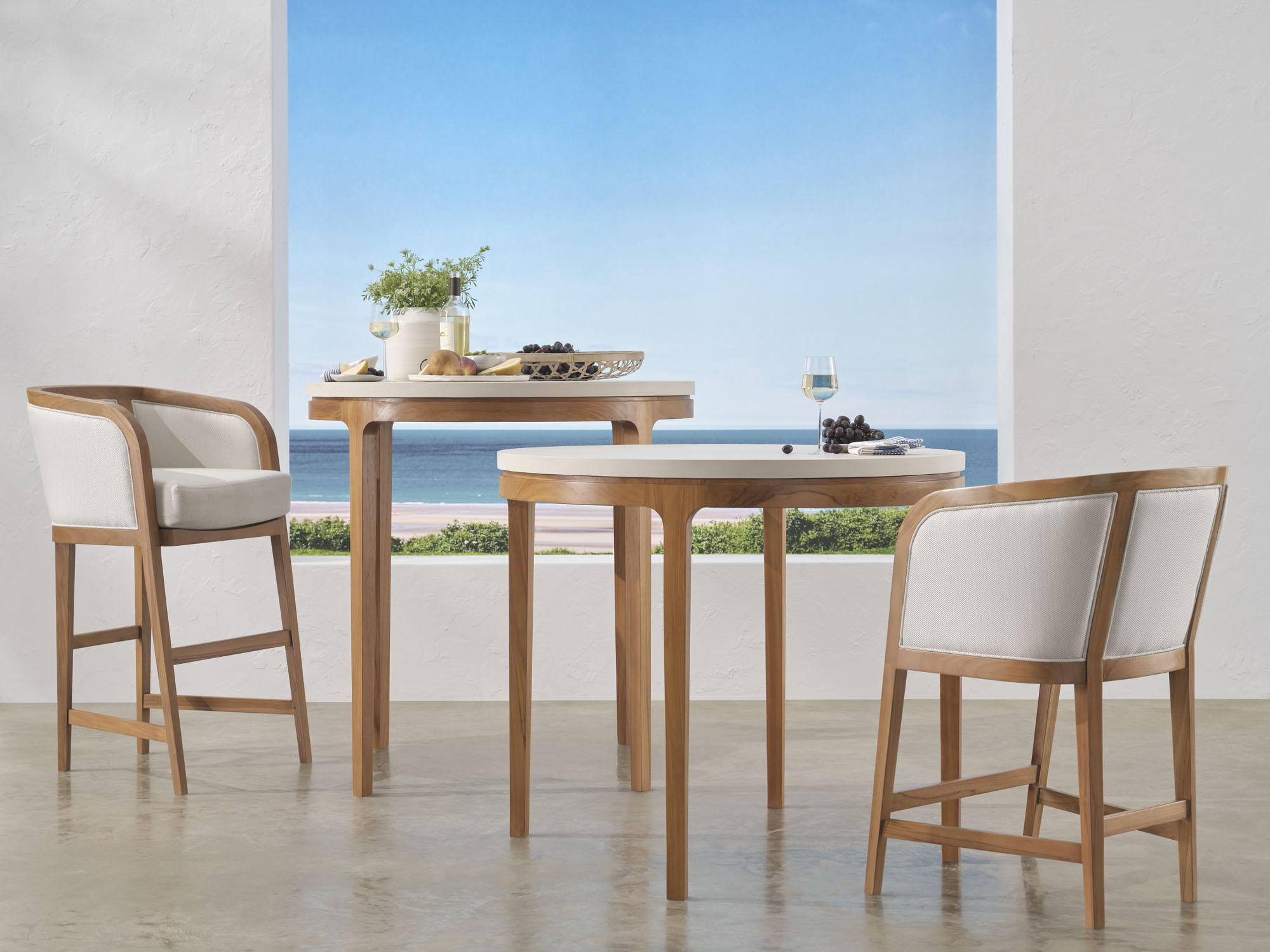 Schooner Counter Stool-by Baker Resort-MCO3648 | Baker-McGuire