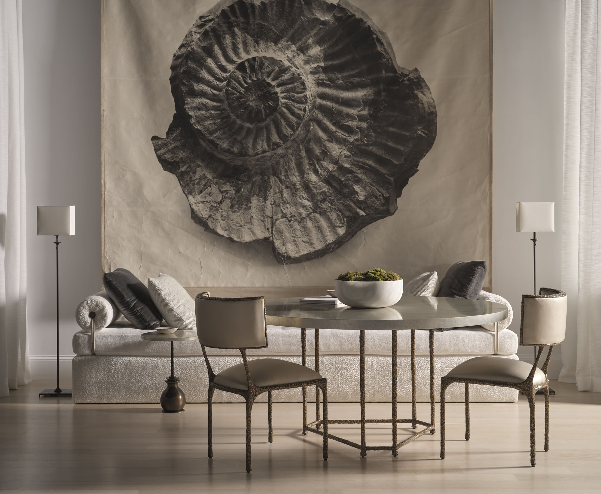 Pollara Dining Chair-by Susan Ferrier-BAA5741 | Baker-McGuire