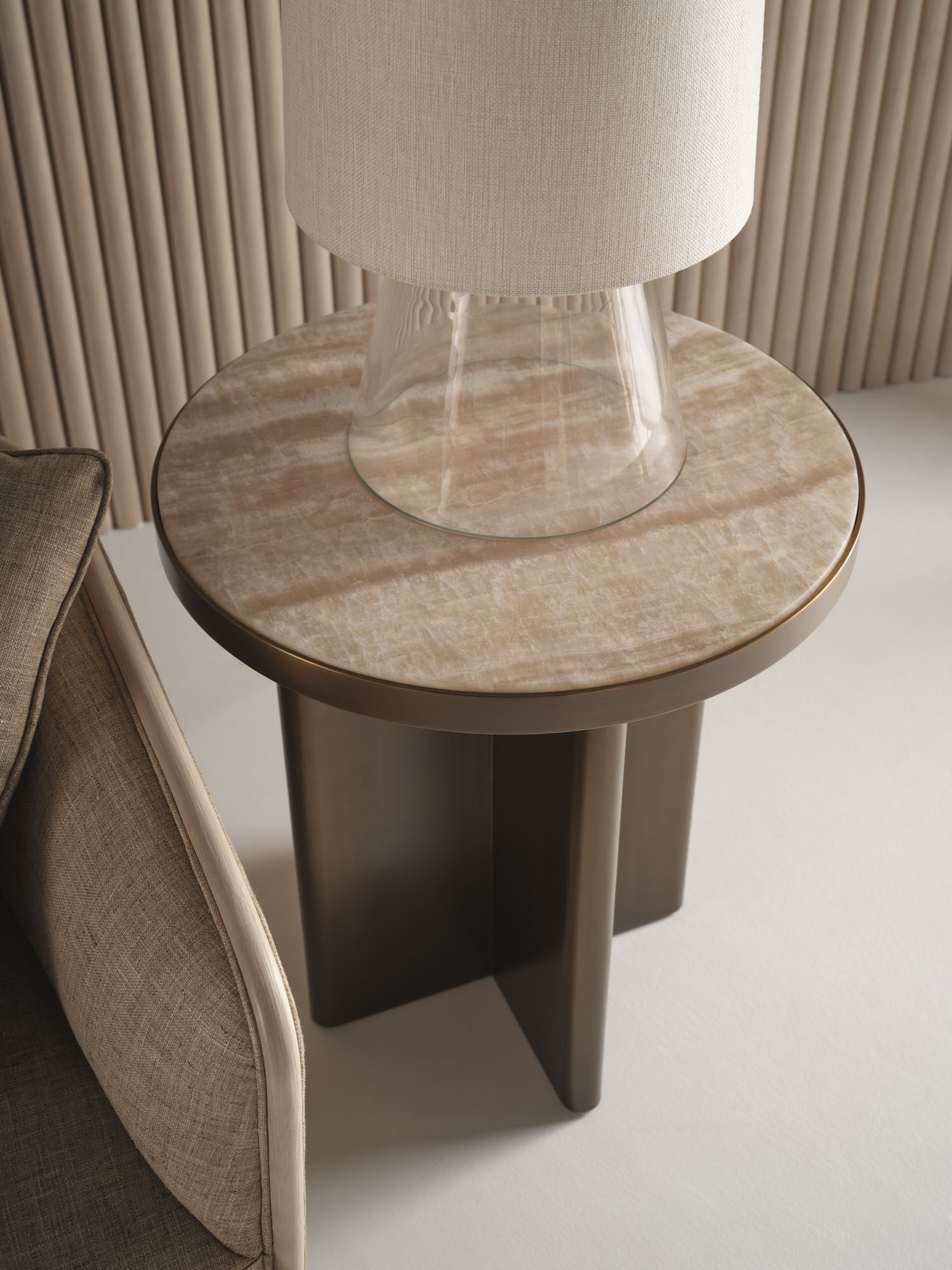 Calypso Side Table-by Barbara Barry-BAA5658 | Baker-McGuire