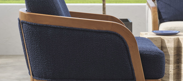 Schooner Lounge Chair-by Baker Resort-MCO3552C | Baker-McGuire