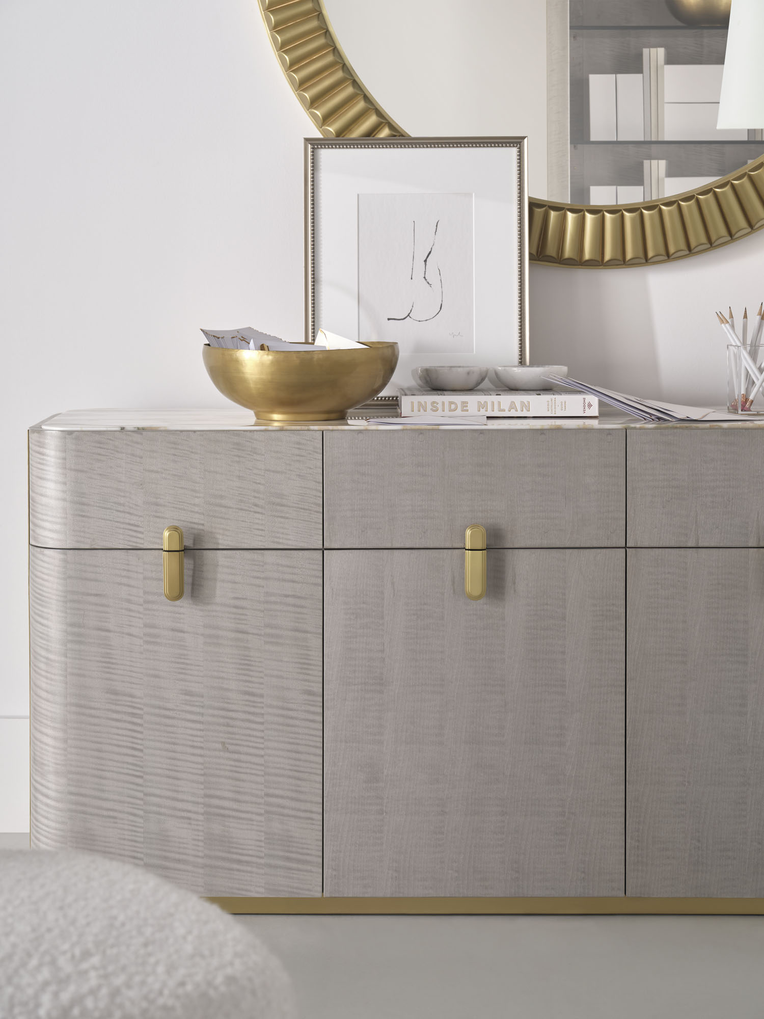 Summer Solstice Mirror-by Baker Luxe-BAA4311 | Baker-McGuire
