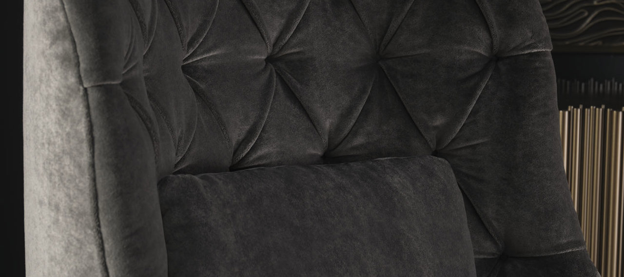 Caldera Swivel Lounge Chair-by Susan Ferrier-BAA5804C | Baker-McGuire