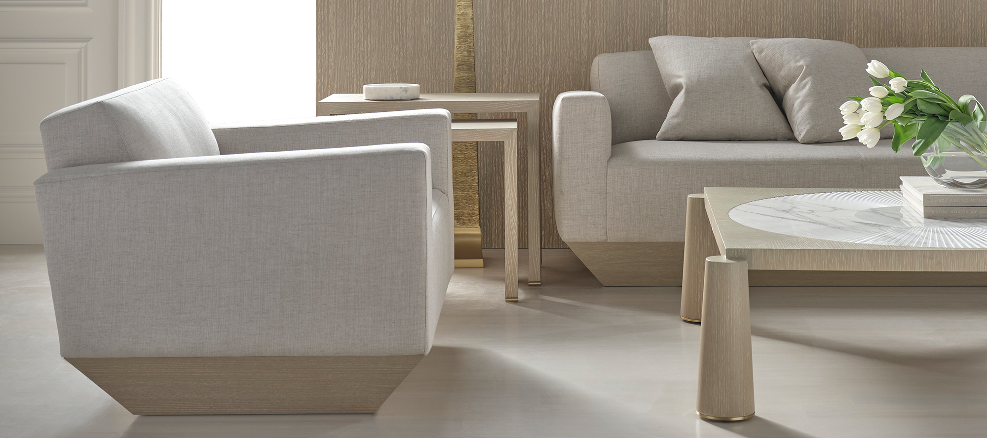 Cirque Cocktail Table-by Thomas Pheasant-BAA3960 | Baker-McGuire Furniture
