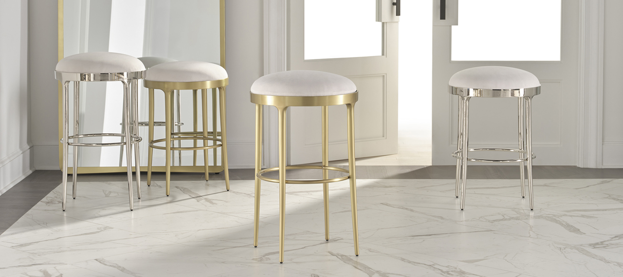 Maximalist Counter Stool-by Baker Luxe-BAA4348 | Baker-McGuire Furniture