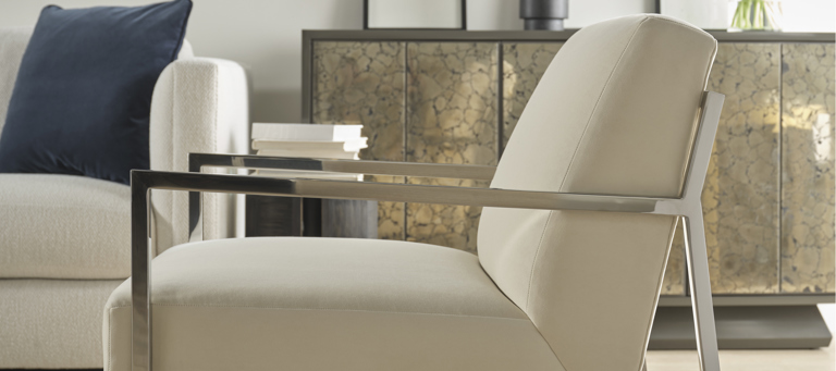 Lennox Lounge Chair-by Baker Essentials Upholstery-BAA2807C | Baker-McGuire