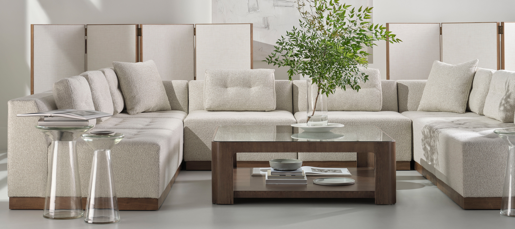 Marin Cocktail Table-by Barbara Barry-BA3353 | Baker-McGuire Furniture