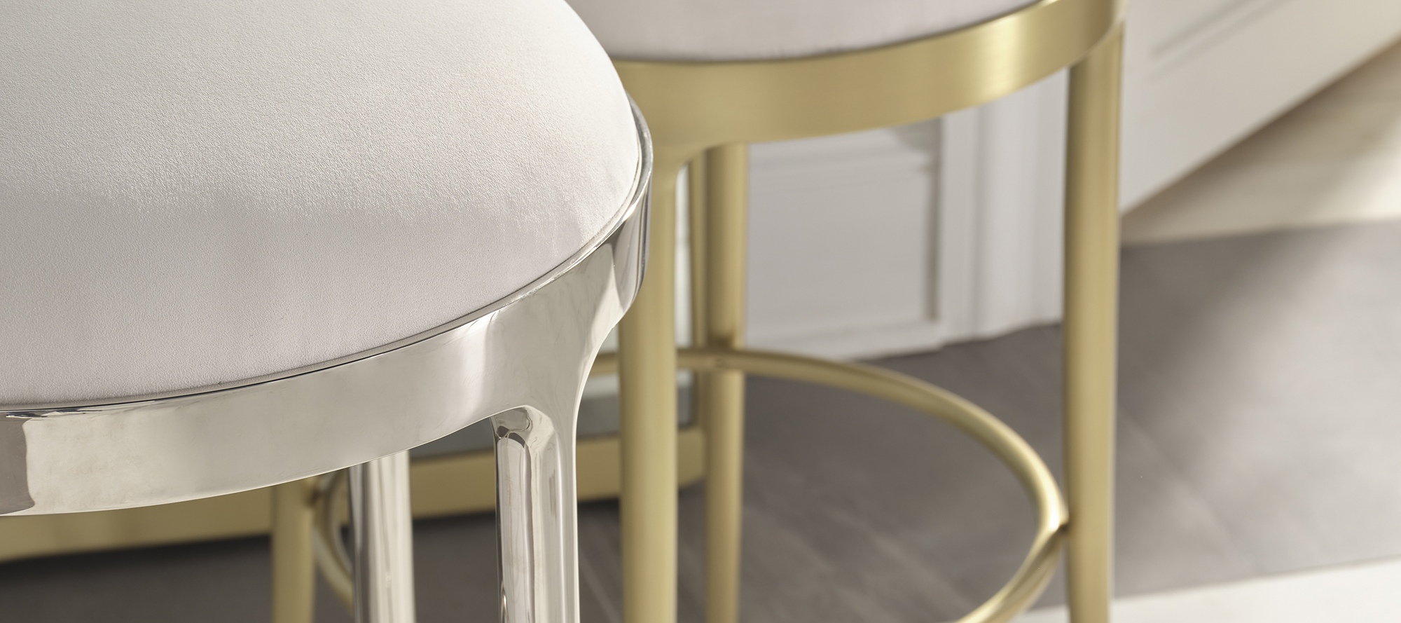 Maximalist Counter Stool-by Baker Luxe-BAA4348 | Baker-McGuire Furniture