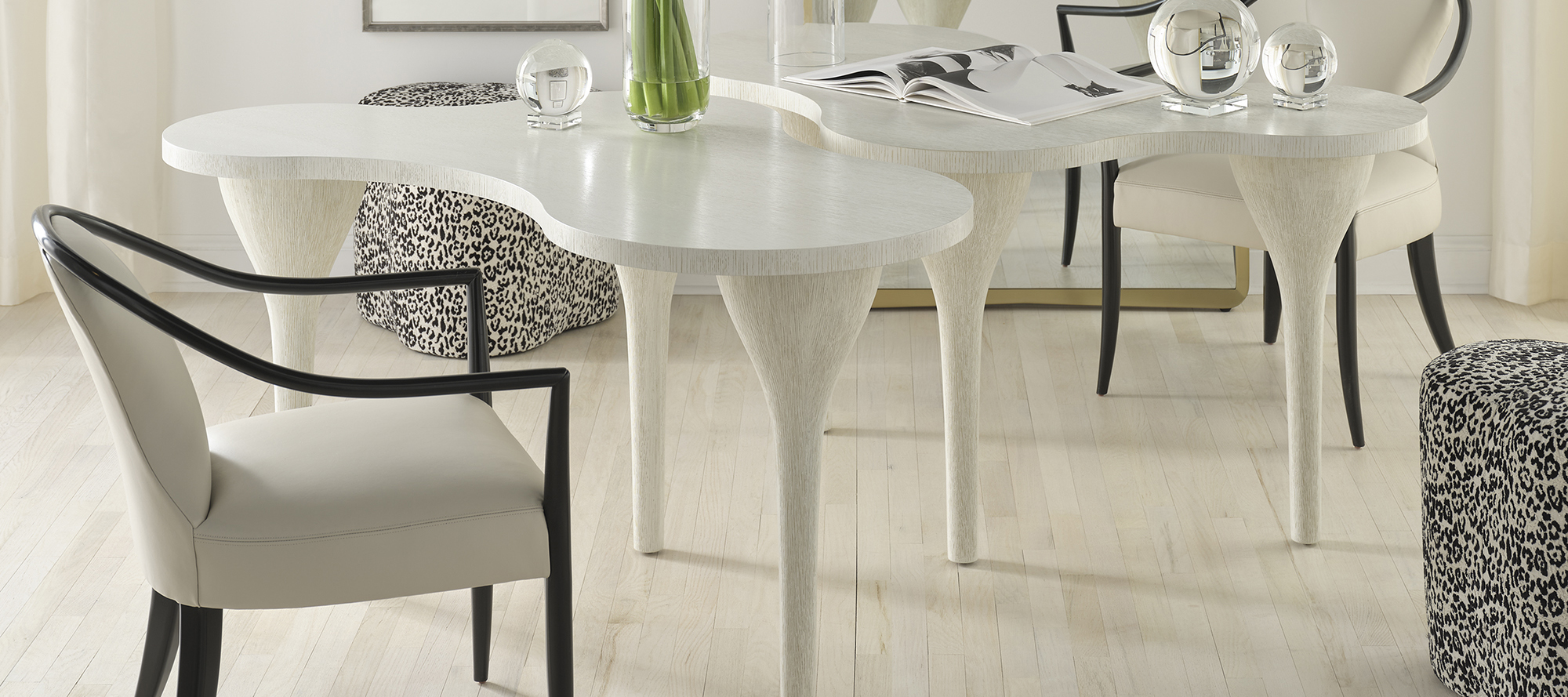 Freeform Writing Table-by Baker Luxe-BAA4387 | Baker-McGuire Furniture