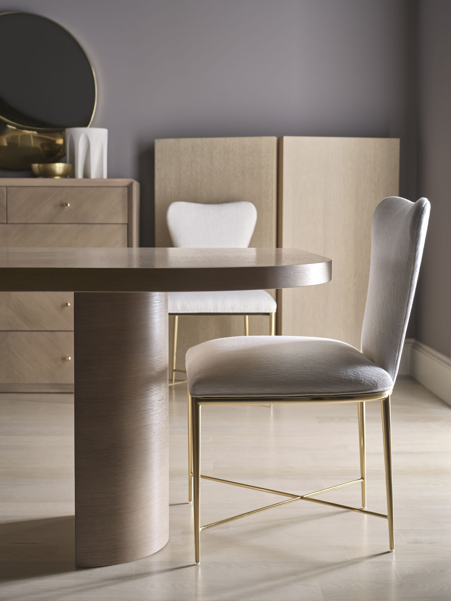 Phoebe Dining Table-by Baker Luxe-BAA5439 | Baker-McGuire Furniture