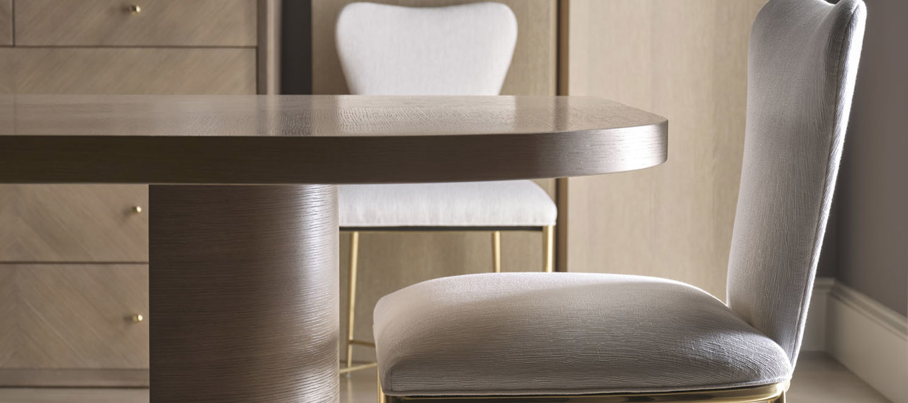 Phoebe Dining Table-by Baker Luxe-BAA5439 | Baker-McGuire Furniture