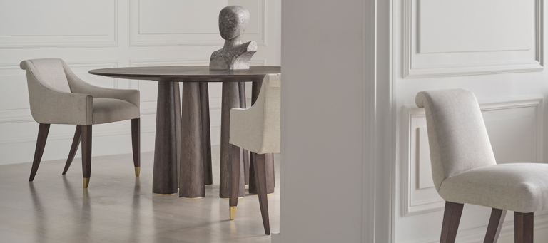 Piazza Dining Table-by Thomas Pheasant-BAA3938 | Baker-McGuire