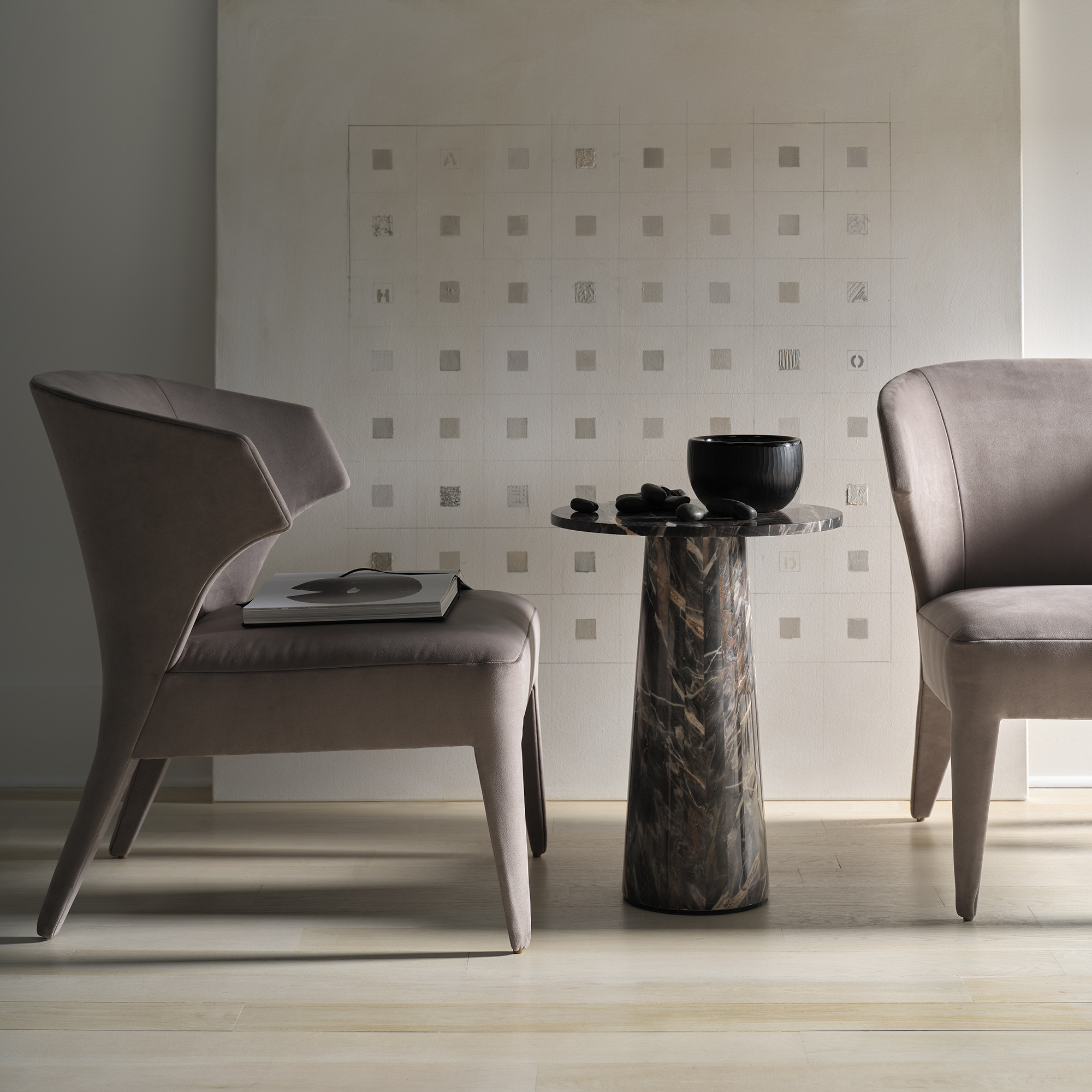 Lapel Lounge Chair-by Baker Luxe-BAU3101C | Baker-McGuire Furniture