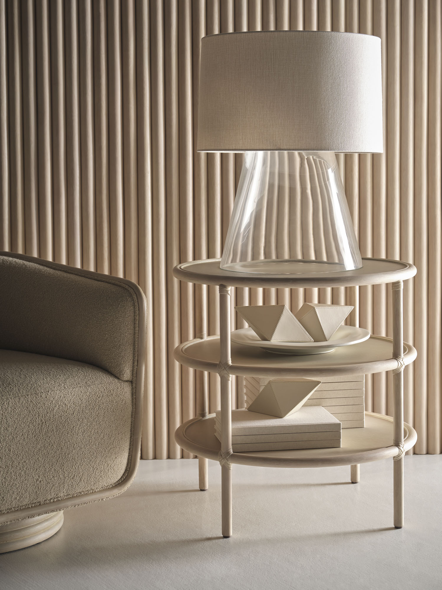 Clean Line Side Table-by Barbara Barry-MCA1855 | Baker-McGuire