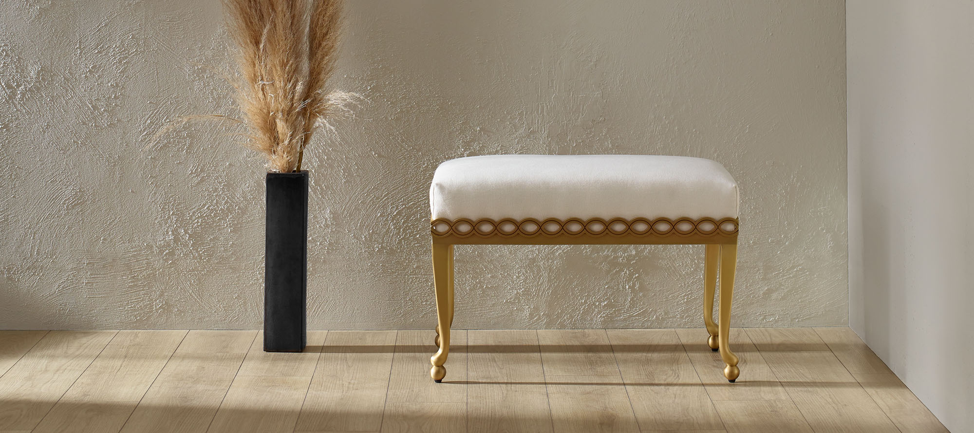 Infinity Petite Bench-by Baker Luxe-BAA3218 | Baker-McGuire