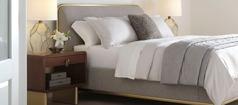 Caprice King Bed-by Barbara Barry-BAA2220K | Baker-McGuire